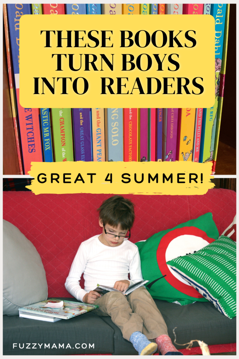 The Best Books for Reluctant Boy Readers - Fuzzymama