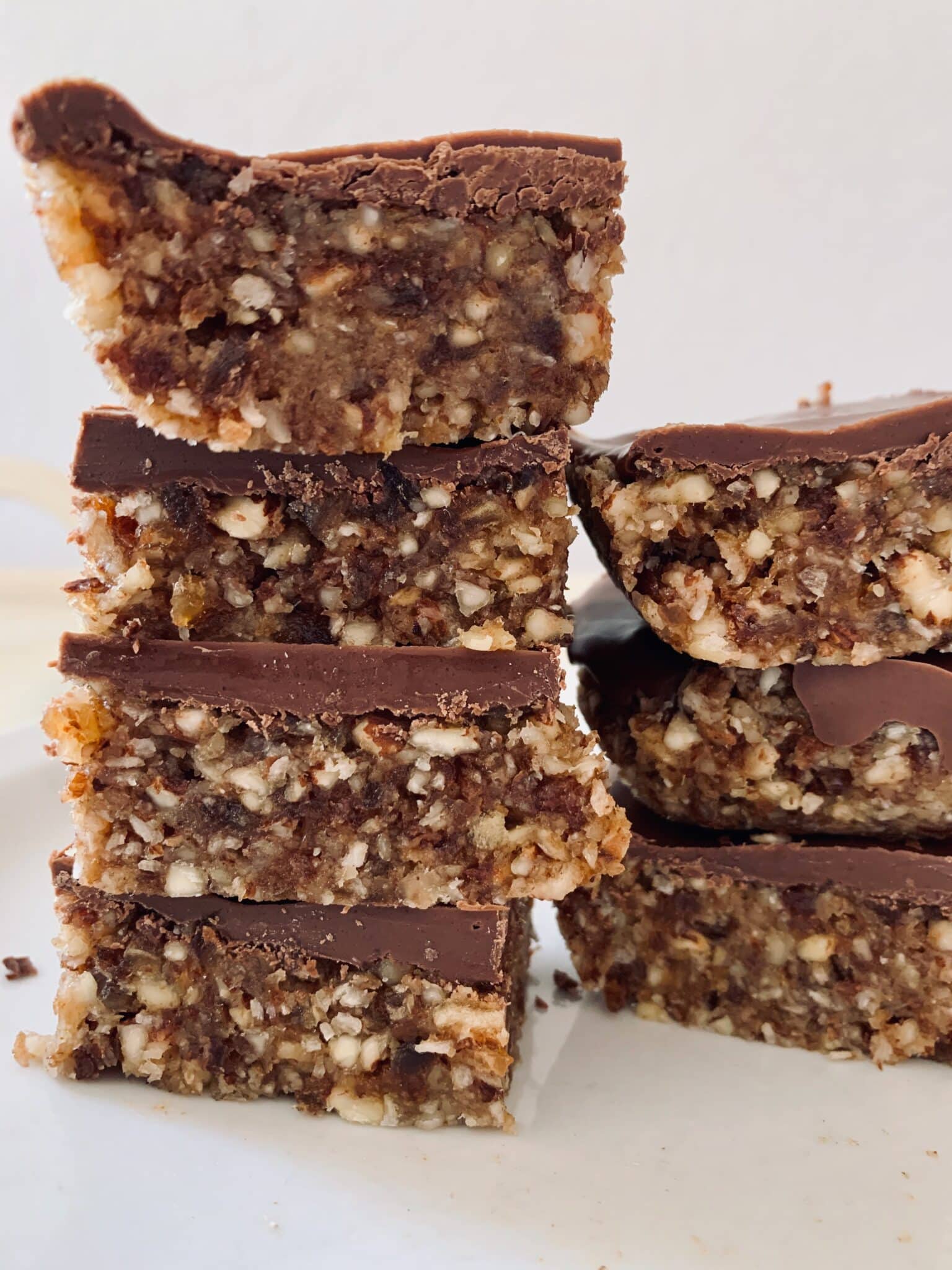 Easy No Bake Date Nut Bars - Fuzzymama