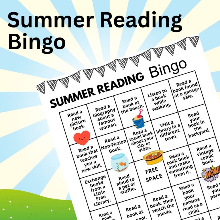 summer reading Challenges for kids - Fuzzymama