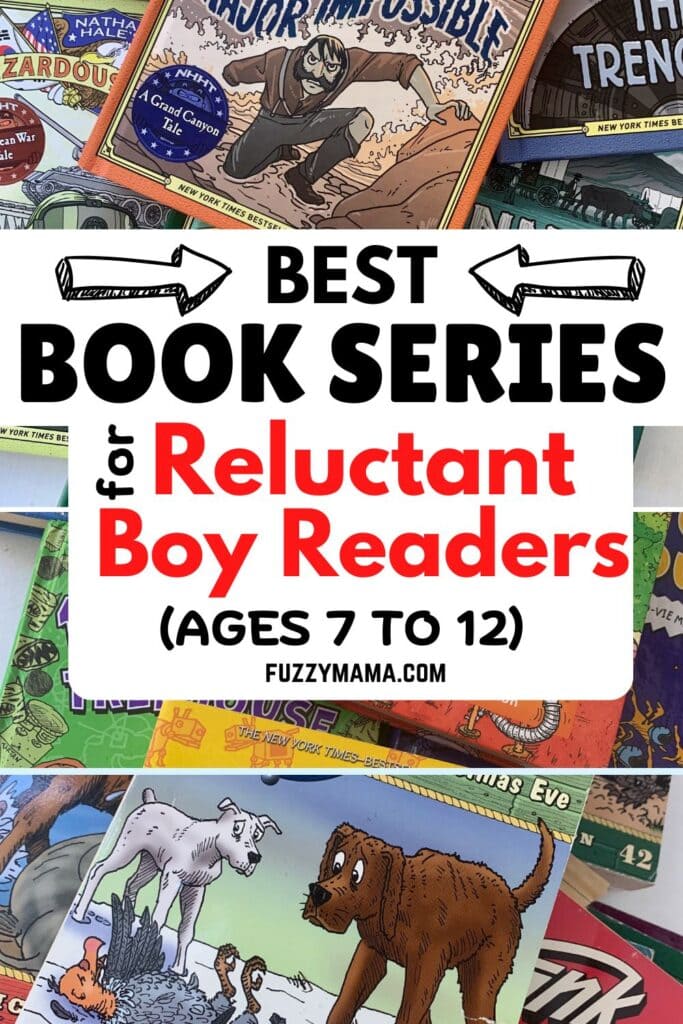 Series for Reluctant Boy Readers - Fuzzymama